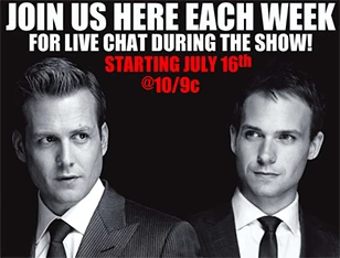 User blog:XD1/Live Chat Each Tuesday | Suits Wiki | Fandom