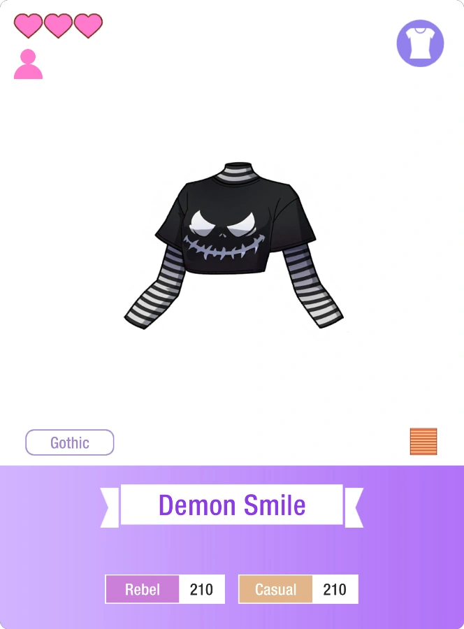 Demon Smile | SuitU Wiki | Fandom