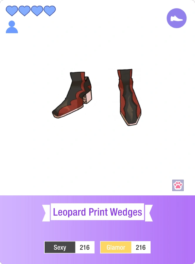 Leopard Print Wedges | SuitU Wiki | Fandom