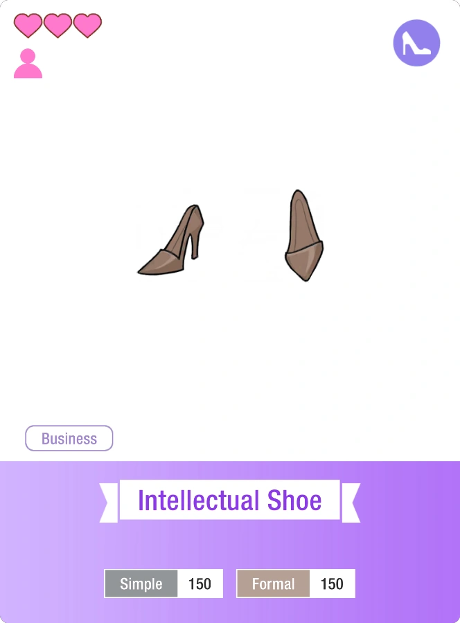 Intellectual Shoe | SuitU Wiki | Fandom