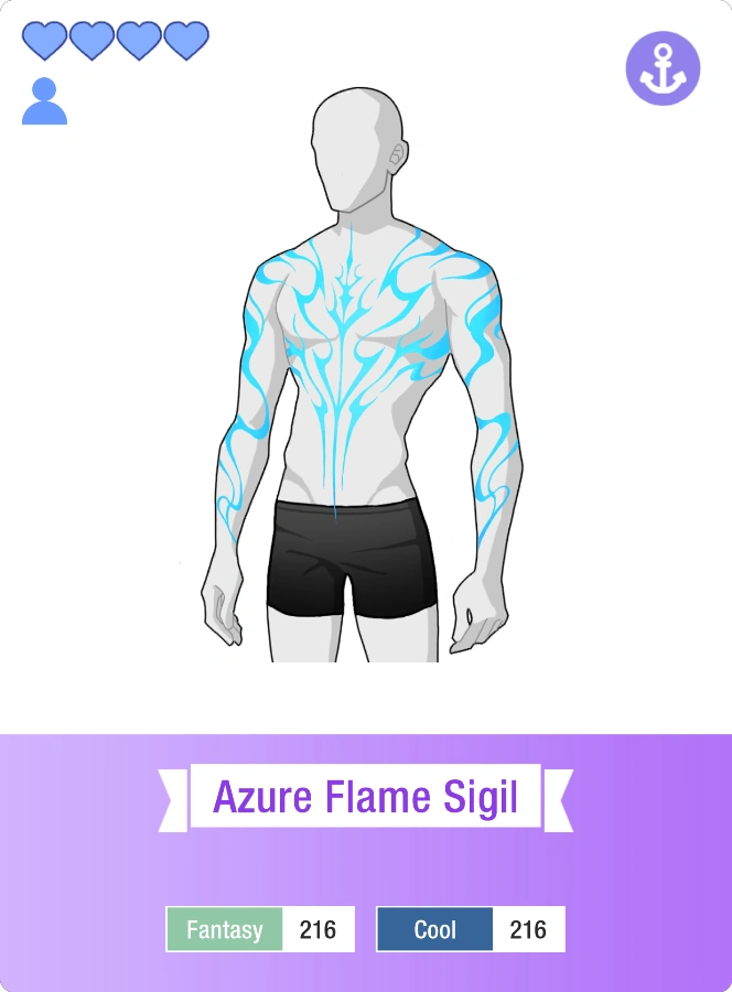 Azure Flame Sigil | SuitU Wiki | Fandom