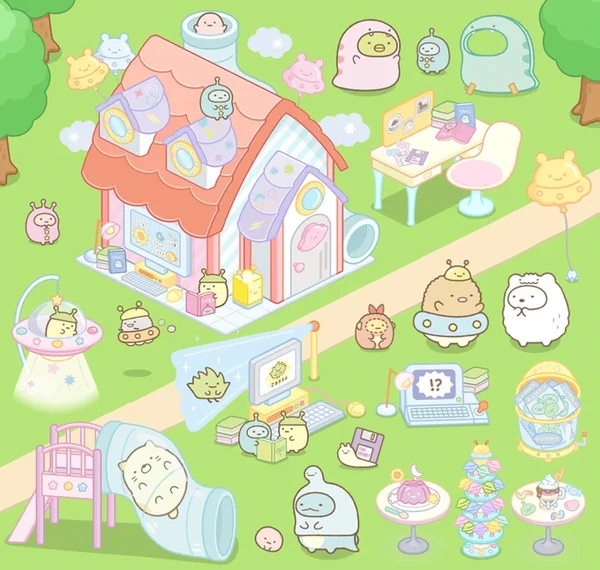 UFO (Mysterious Friends) | Sumikkogurashi Farm Wiki | Fandom