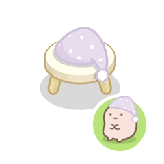 Nightcap (Purple) | Sumikkogurashi Farm Wiki | Fandom
