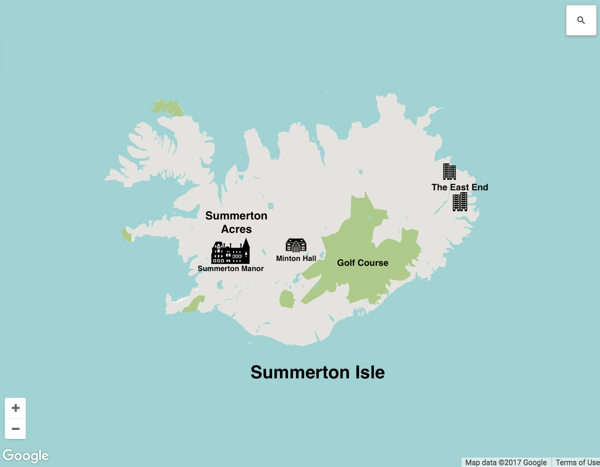 Map of Summerton Isle | Summertons Wiki | Fandom