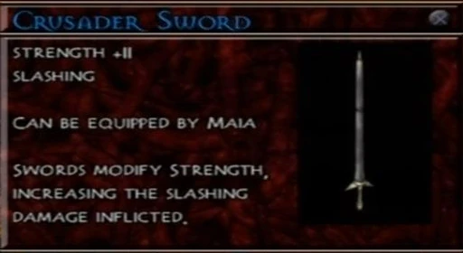 Crusader Sword | Summoner Wiki | Fandom