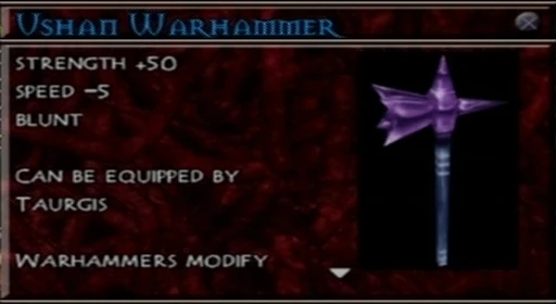 Ushan Warhammer | Summoner Wiki | Fandom