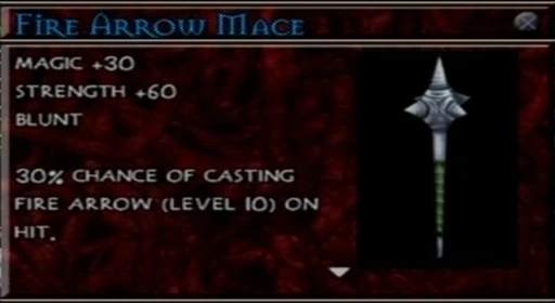 Fire Arrow Mace | Summoner Wiki | Fandom