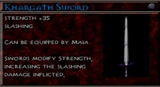 Khargath Sword | Summoner Wiki | Fandom