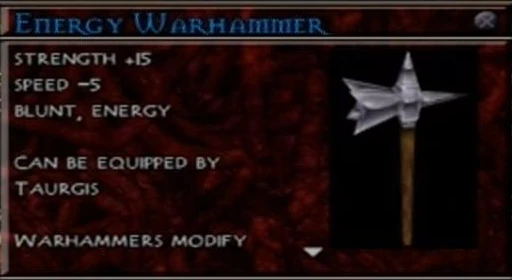 Energy Warhammer | Summoner Wiki | Fandom