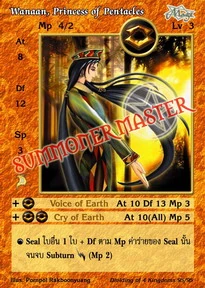 Wanaan, Princess of Pentacles | Summoner Master | Fandom