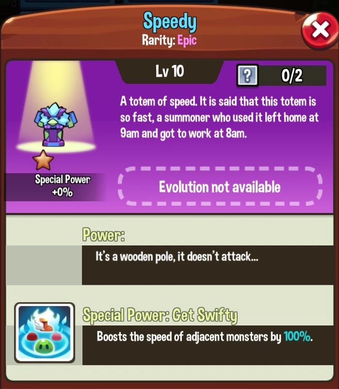 Speedy | Summoner's Greed Wiki | Fandom