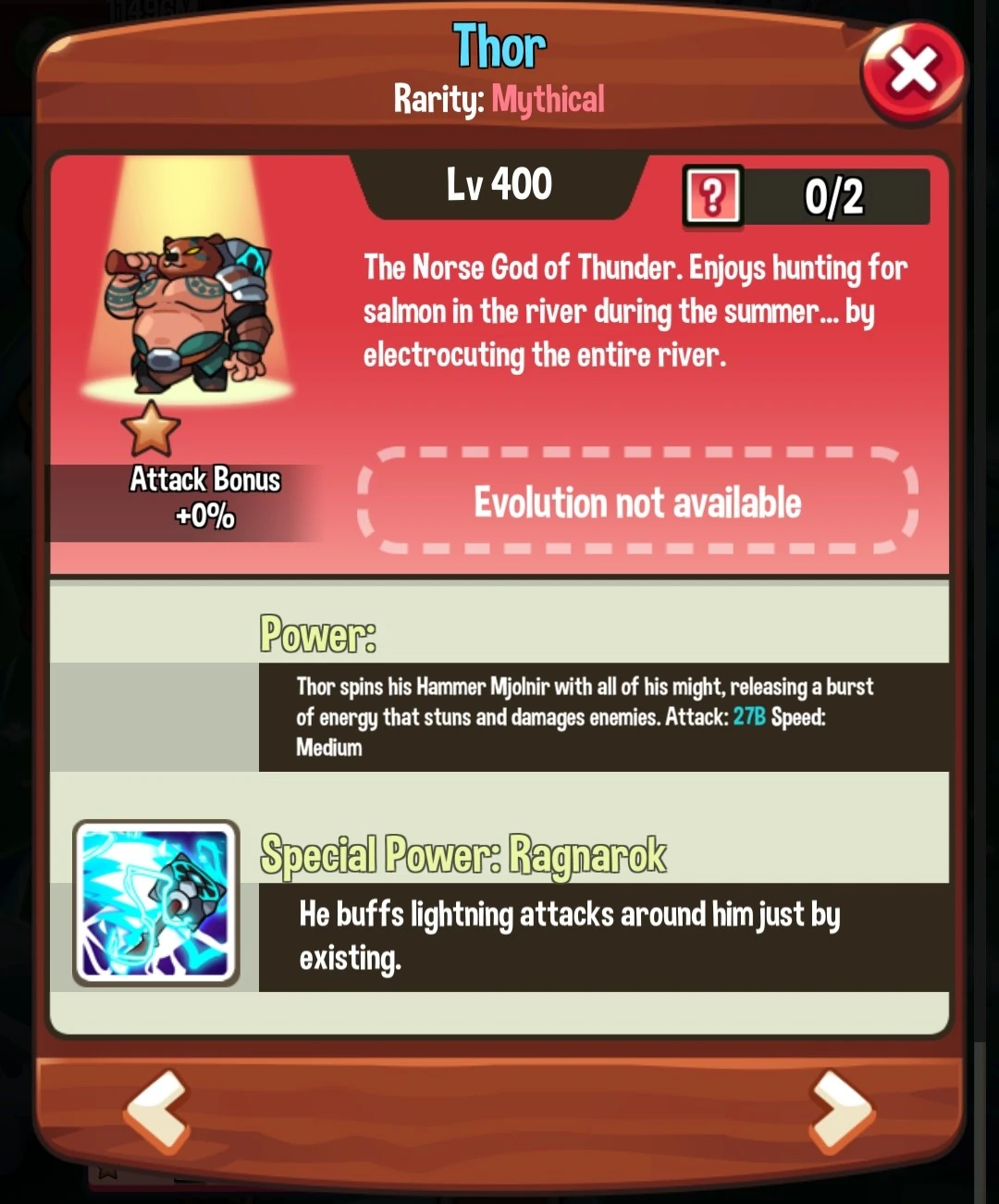 Thor | Summoner's Greed Wiki | Fandom