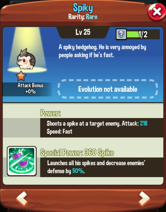 Spiky | Summoner's Greed Wiki | Fandom