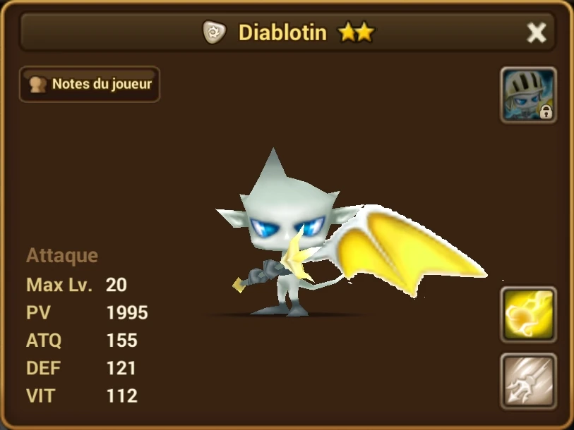 Diablotin (Lumière) | Summoners War: Sky Arena Wiki FR | Fandom