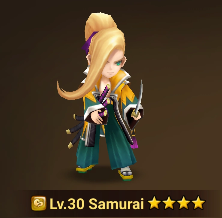 Samurai (Wind) - Kaito/Gallery and trivia | Summoners War Sky Arena ...