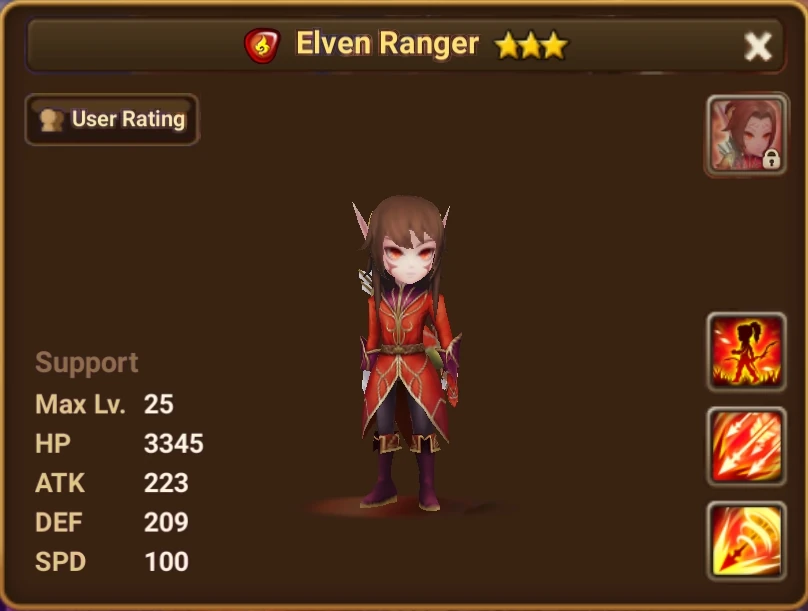 Elven Ranger (Fire) - Adrian/Gallery and trivia | Summoners War Sky ...