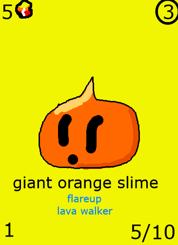 Giant orange slime | Summonheroes Wiki | Fandom