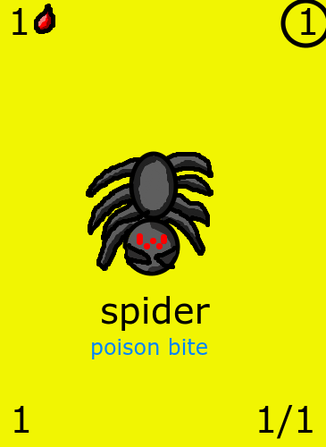 Spider (blood poison bite) | Summonheroes Wiki | Fandom