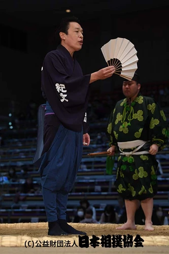 Fujio (yobidashi) | Sumowrestling Wiki | Fandom