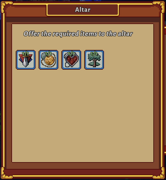 Dynus Altar Room/Rare Items Altar | Sun Haven Wiki | Fandom