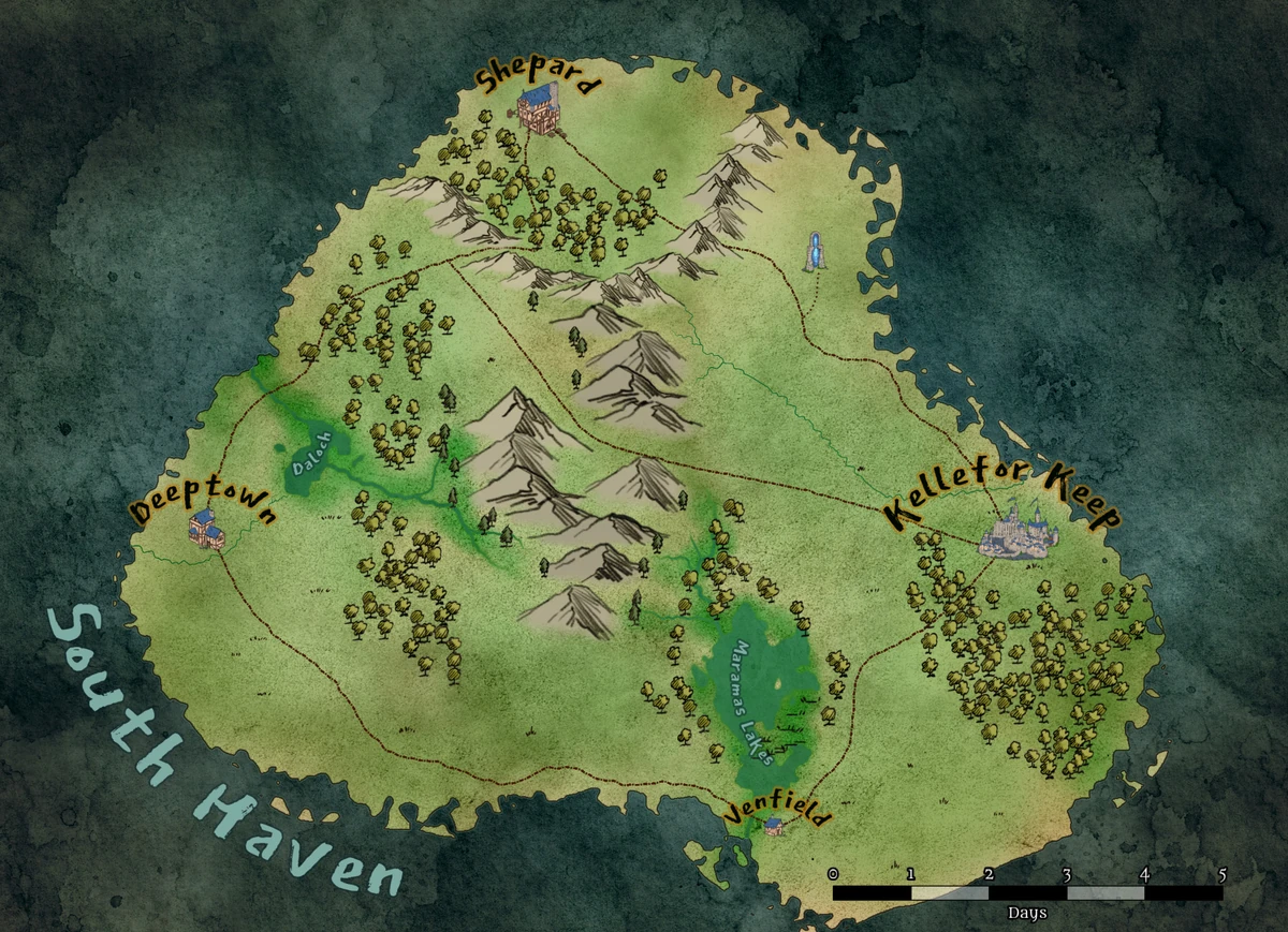 South Haven Map | Sunaria Wiki | Fandom