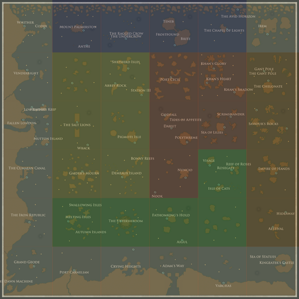 Map - Official Sunless Sea Wiki