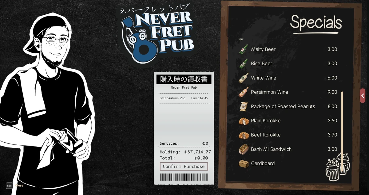 Never Fret | SunnySideGame Wiki | Fandom