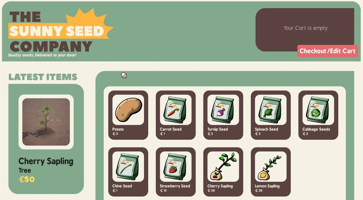 SunnySeed App | SunnySideGame Wiki | Fandom