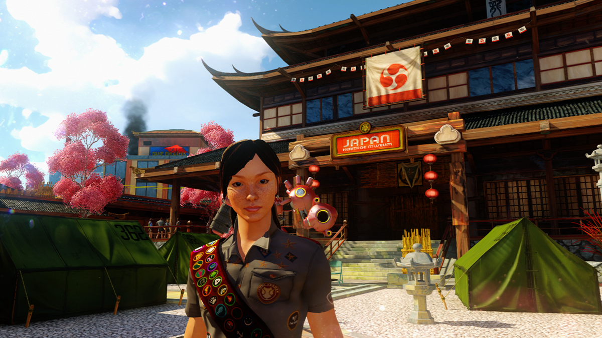 Bushido Girl Scout Trooper (European-American Athletic) | Sunset ...