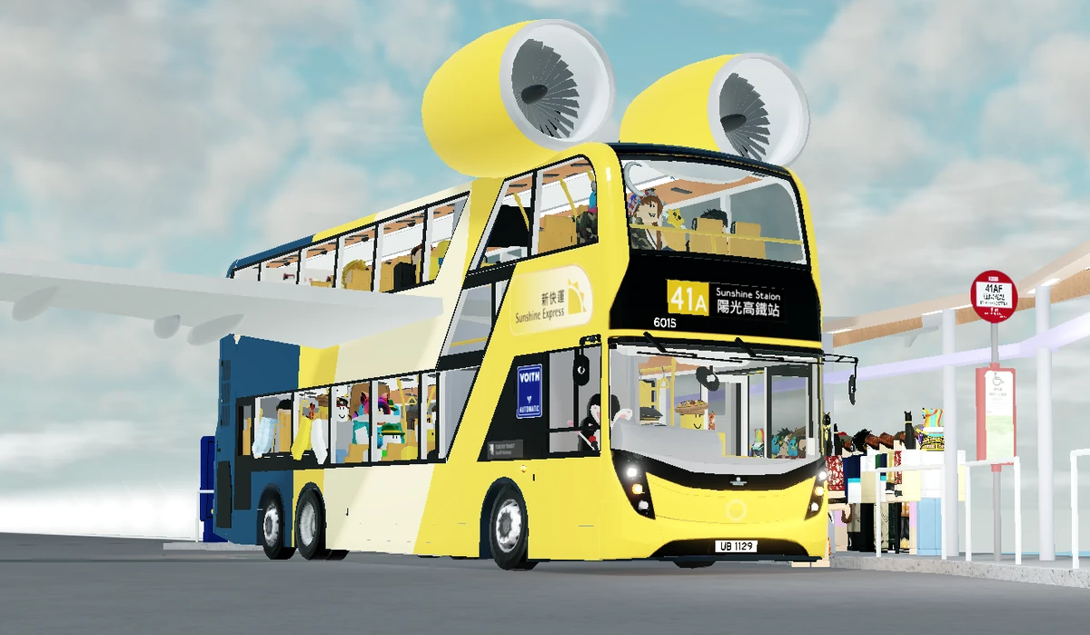 Bus route 41AF | Sunshine Islands Bus Simulator Wiki | Fandom