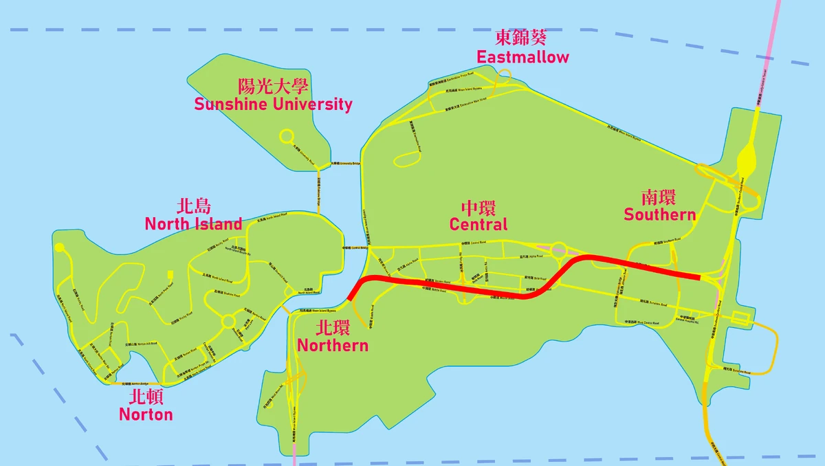 Central Highway | Sunshine Islands Bus Simulator Wiki | Fandom