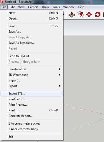 From Sketchup to 3D printing | Sunysensorlab Wikia | Fandom