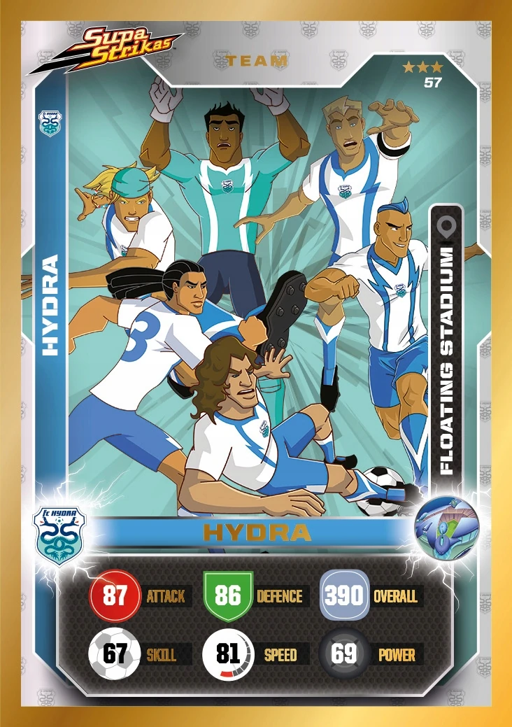 Supa Strikas Full Team Names