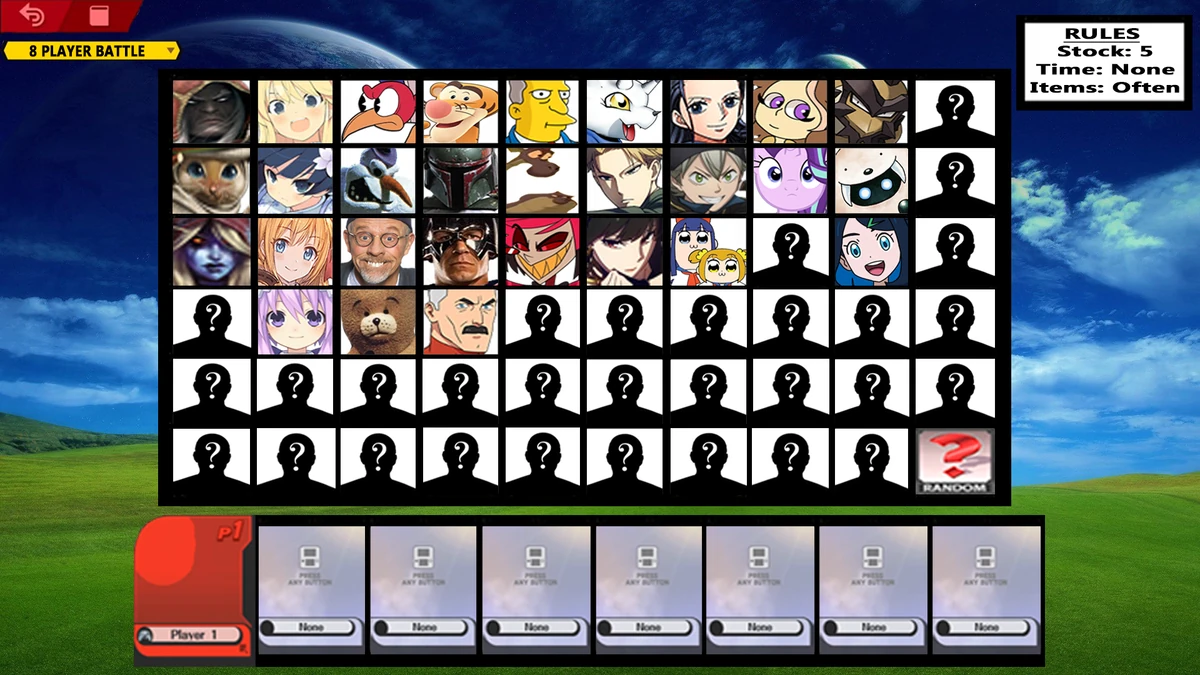 Playable Characters (Boogie-Woogie) | Super ARC Bros. Brawl Wikia | Fandom