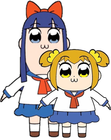 Popuko & Pipimi | Super ARC Bros. Brawl Wikia | Fandom