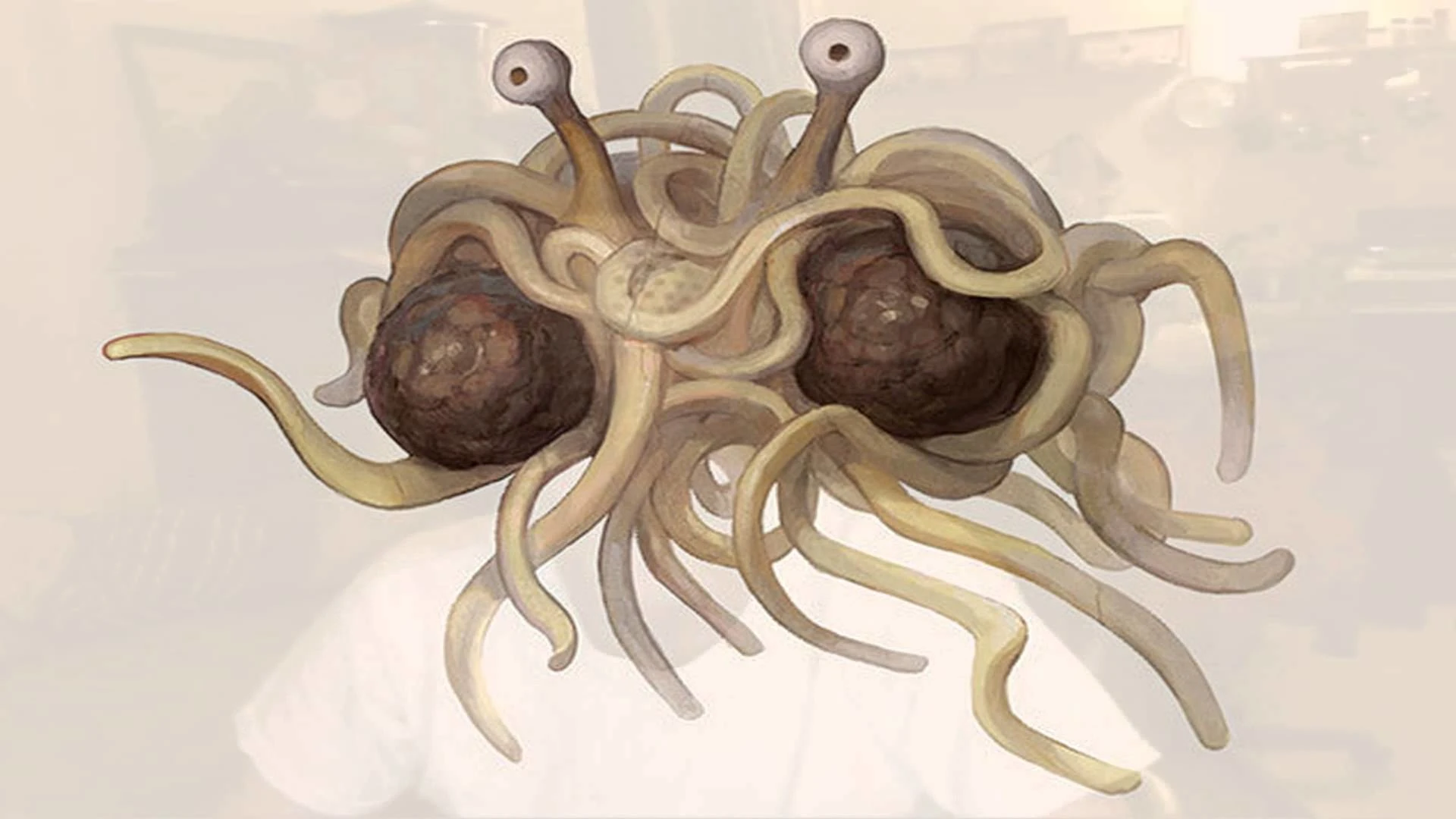 Flying Spaghetti Monster Desktop Wallpaper