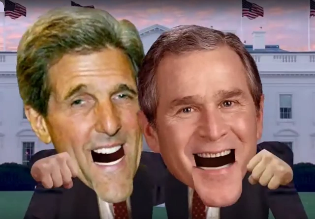 Bush & Kerry | Super ARC Bros. Brawl Wikia | Fandom