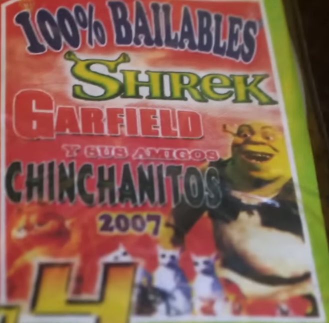 100% BAILABLES SHREK GARFIELD Y SUS AMIGOS CHINCHANITOS | Wiki Super ...