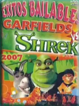 EXITOS BAILABLES GARFIELD SHREK | Wiki Super Bailables Shrek & Garfield ...