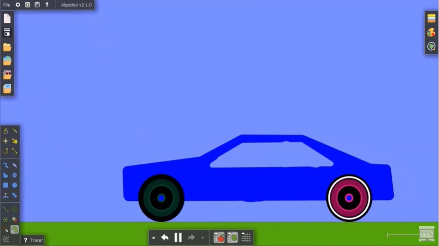 Algodoo Polygons: Car | Super Channel Bros 2022 (YouTube and Facebook ...