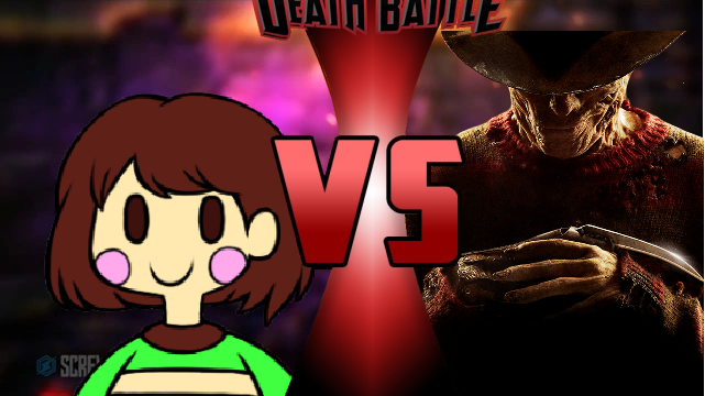 Chara (Undertale) V.S Freddy Krueger (Nightmare on elm Chara (Undertale) V.S Freddy Krueger (Nightmare on elm