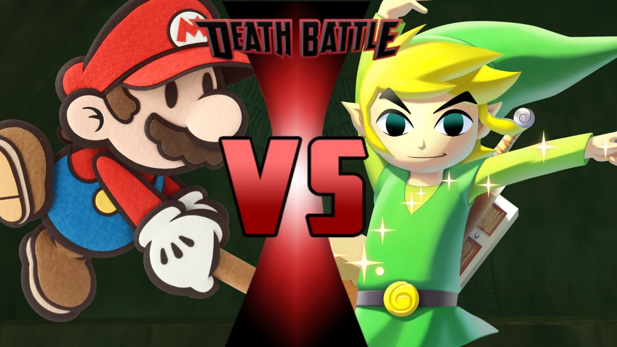 Paper Mario VS Toon Link | Super Death Battle Fanon Wikia | Fandom