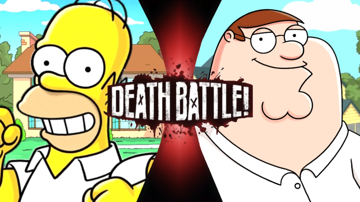 Homer Simpson vs Peter Griffin | Super Death Battle Fanon Wikia | Fandom