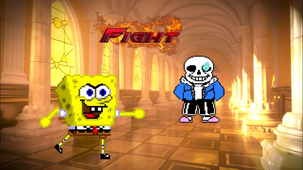 Sans vs SpongeBob SquarePants | Super Death Battle Fanon Wikia | Fandom