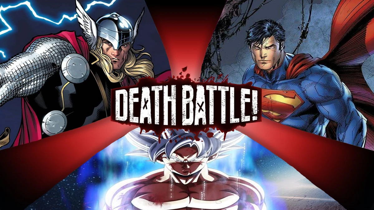 Goku vs Superman vs Thor | Super Death Battle Fanon Wikia | Fandom