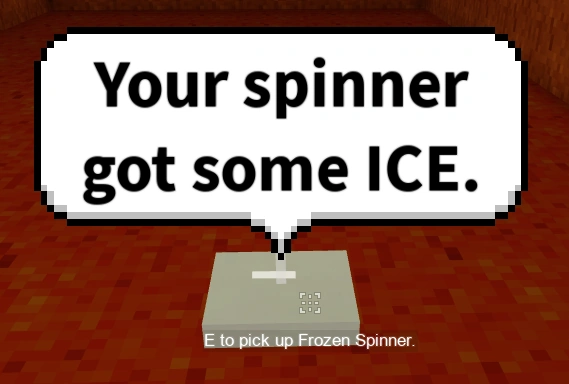 Frozen spinner | Super Duper Cube Cavern Wiki | Fandom