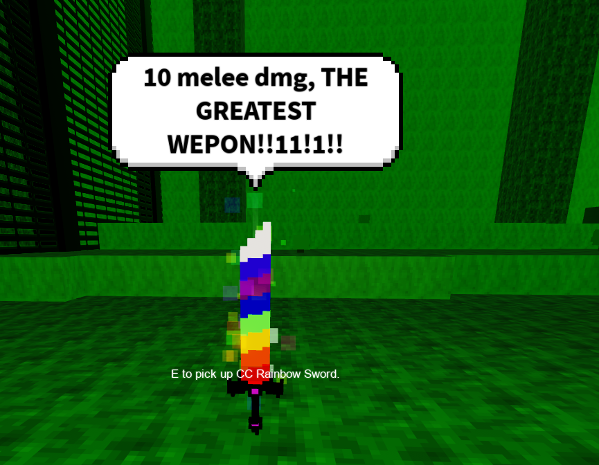 Cc Rainbow Sword Super Duper Cube Cavern Wiki Fandom