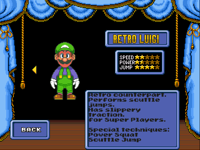 Retro Luigi | Super Mario All-Star Attack Wiki | Fandom