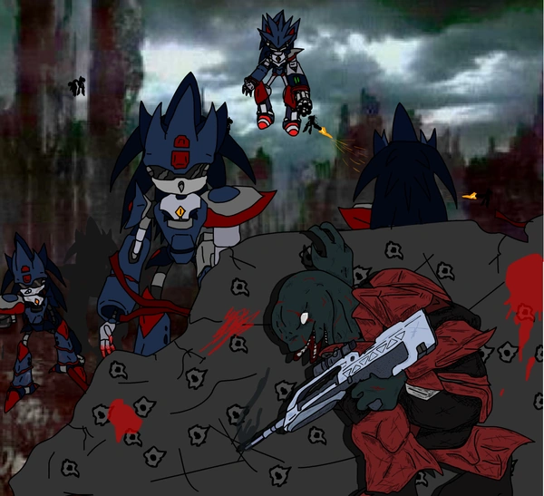 Mecha Sonic's army | SUper Mario Bros DX Wiki | Fandom