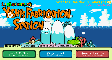 Yoshi's Fabrication Station | Super Mario Construct Wiki | Fandom